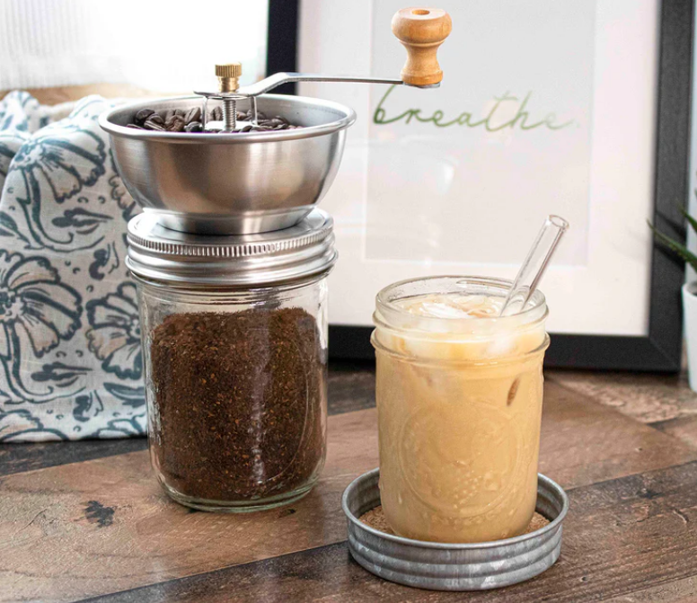 Mason Jar Coffee and Spice Grinder | Desert Refillery