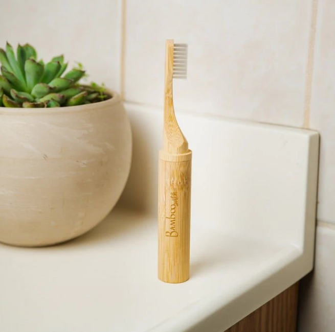 Bamboo Travel Toothbrush | Desert Refillery